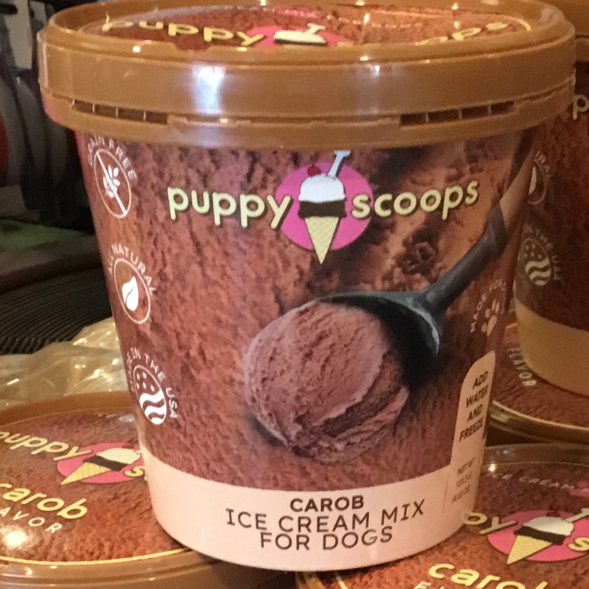 Carob ice cream | Good Boy Bakery